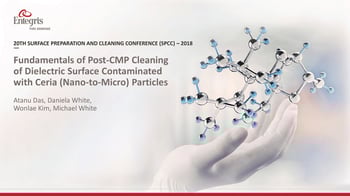 Fundamentals of Post CMP Cleaning of Dielectric Surface