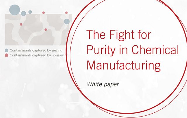 The Fight for Purity in Chemical Manufacturing