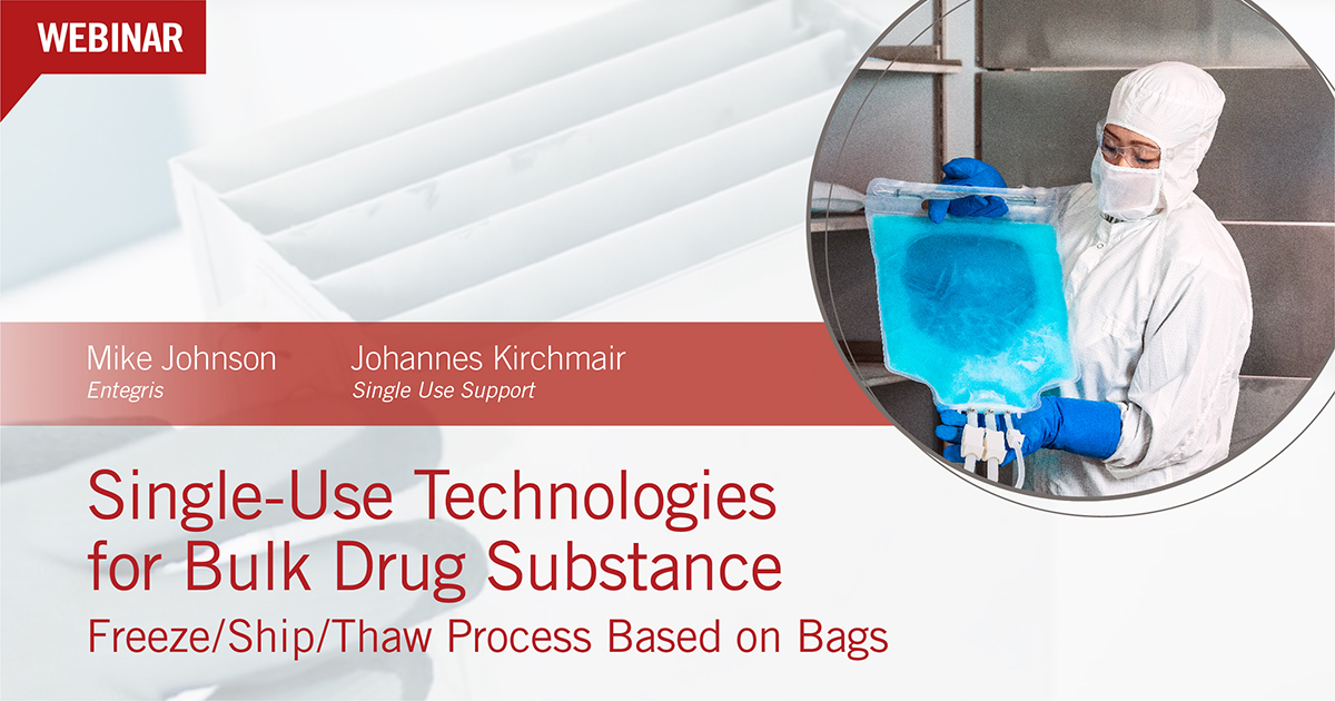 Recorded Webinar | Bulk Drug Substance - Life Sciences