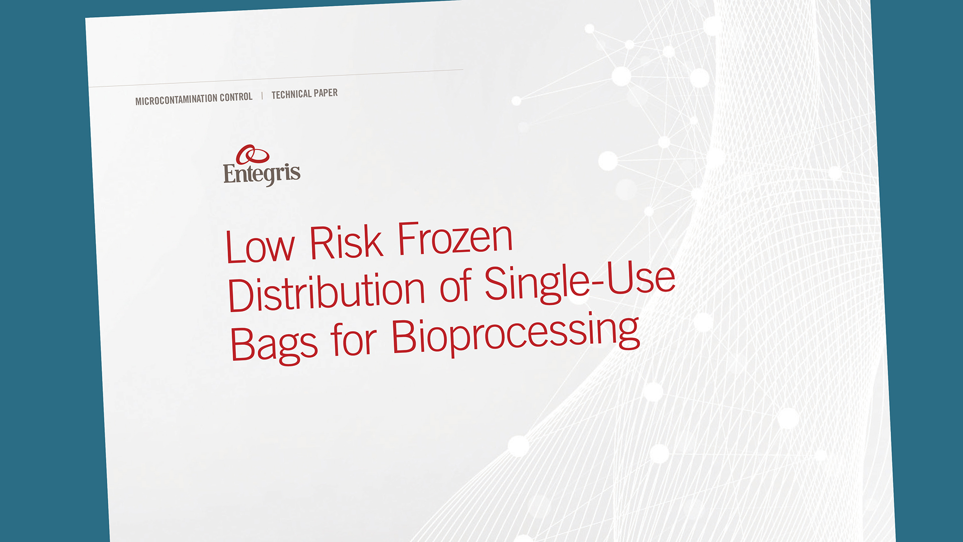Low Risk Frozen Distribution of Single-Use Bags for Bioprocessing Tech ...
