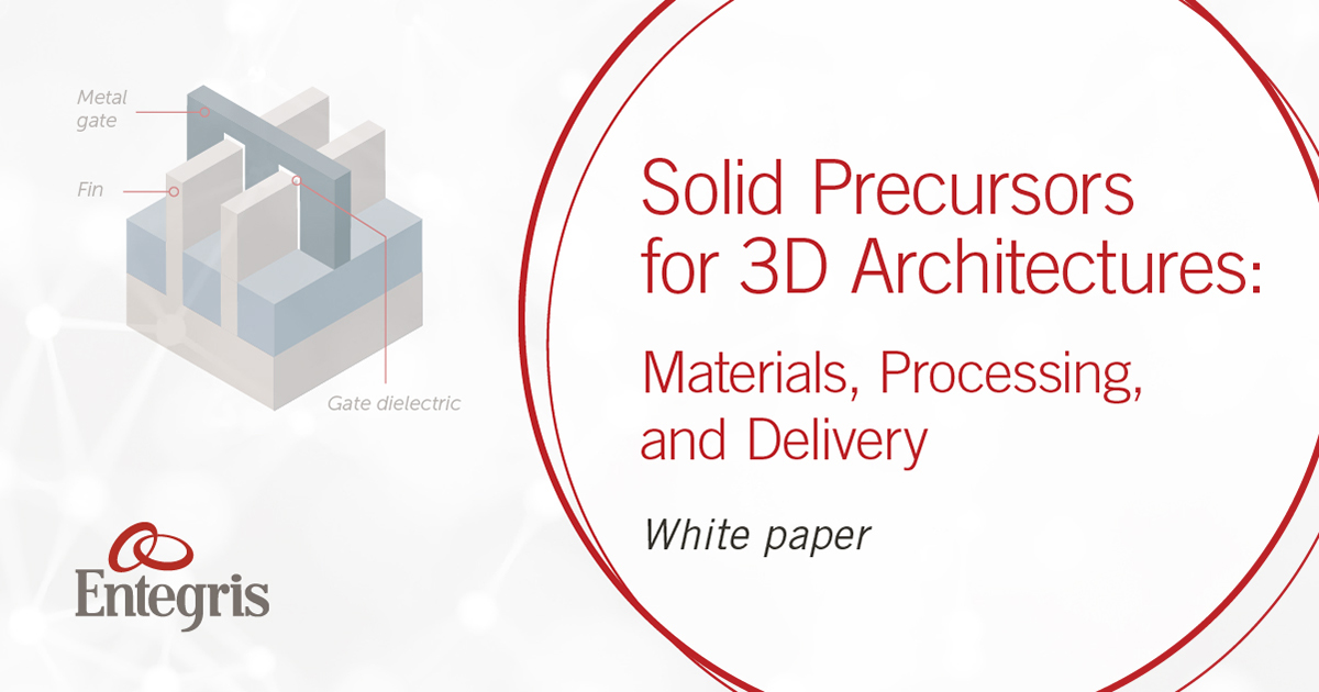 Solid Precursors for 3D Architecture: Materials, Processing, and ...